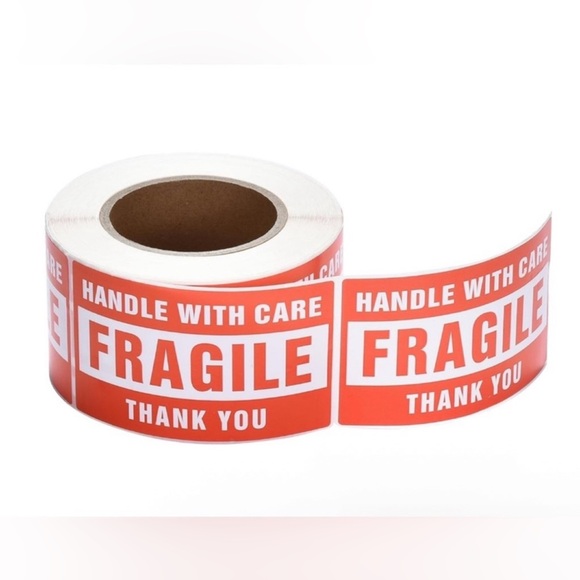 Office | New Roll Of 50 Large Fragile Stickers | Poshmark